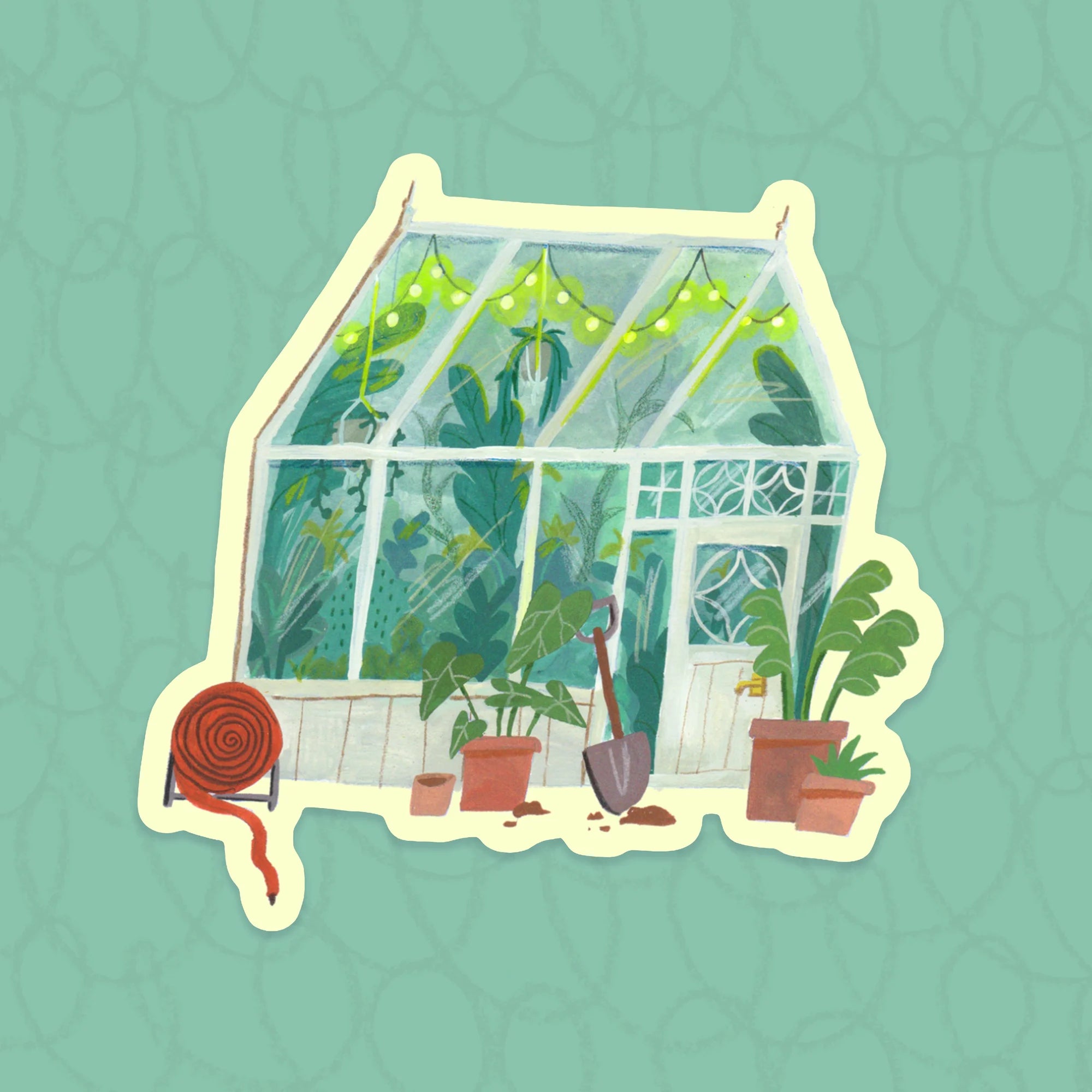 Greenhouse - Vinyl Sticker – paint soup